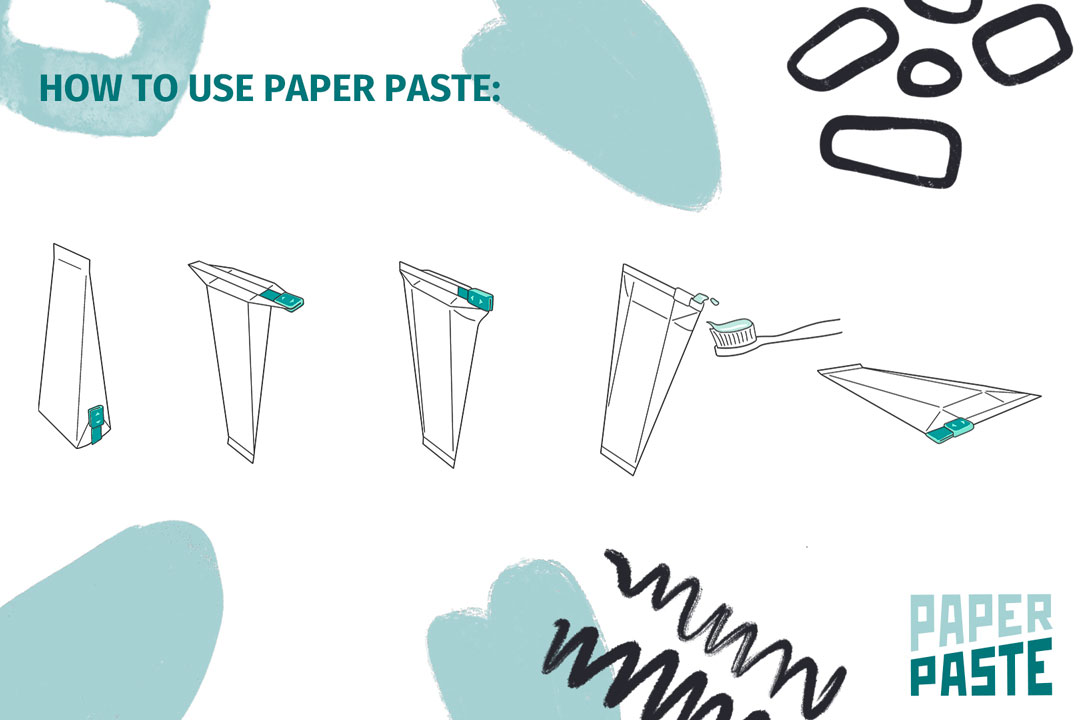 Paper Paste – Sustainable Toothpaste Packaging - The Red Wendy